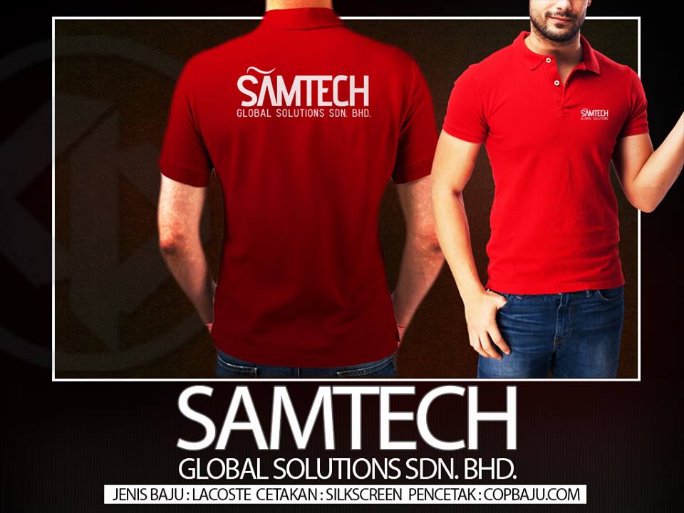Cetak Baju Berkolar Samtech Seri Iskandar